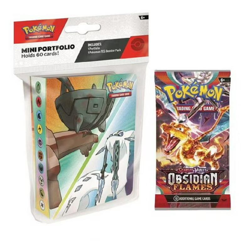 Obsidian Flames Pack+ Mini Portfolio – Pokéstore LB