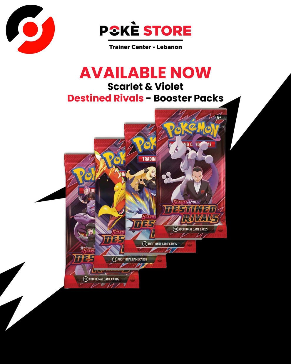 Destined Rivals - Booster Packs – Pokéstore LB